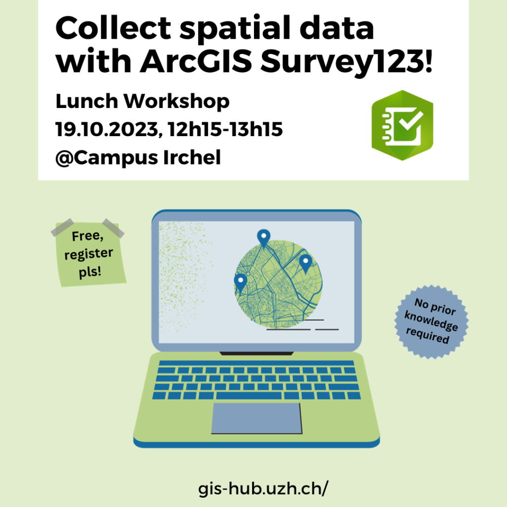 Lunch Workshop I: Spatial Data Collection with ArcGIS Survey123! – GIS Hub